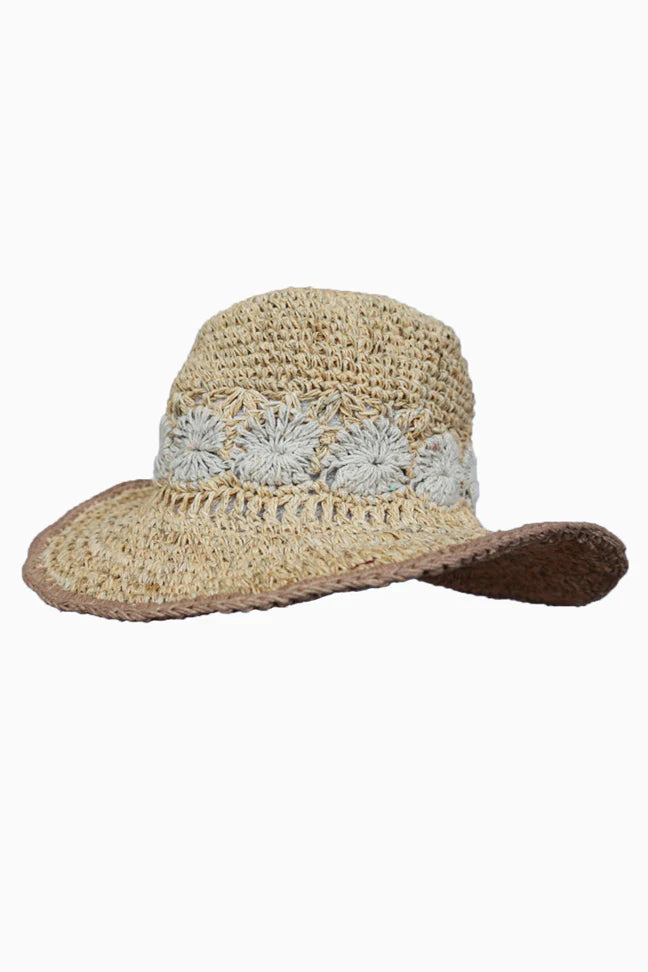 BLONDE FLOWER – Sunny Life Hats